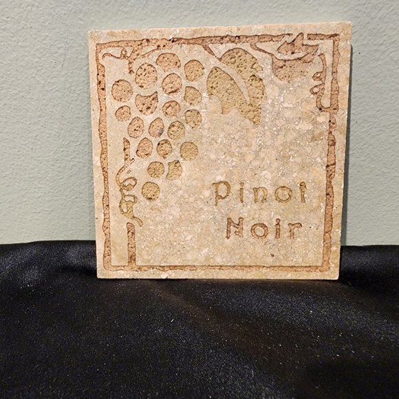 Art | Vintage Pinot Noir Wine Tile | Poshmark